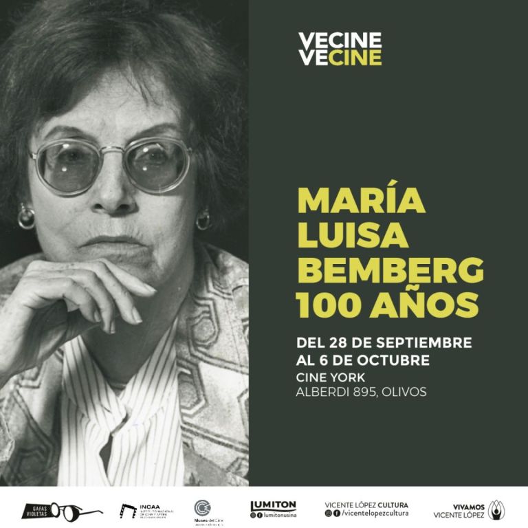 Ciclo homenaje a María Luisa Bemberg en el Cine York | EscribiendoCine